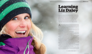 Learning Liz Daley: On tour with splitboarding’s brightest female