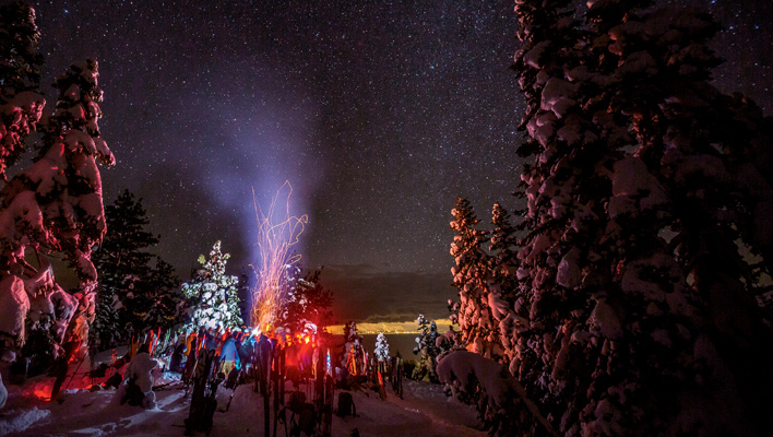 Alpenglow's Golden Hour: A Tahoe-based ski shop's annual mountain festival