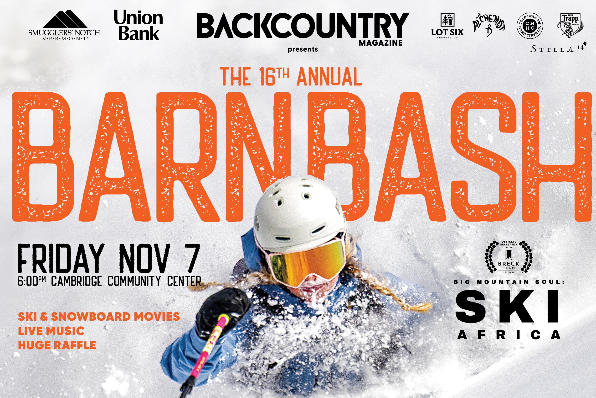 Backcountry Magazine Barn Bash 2025